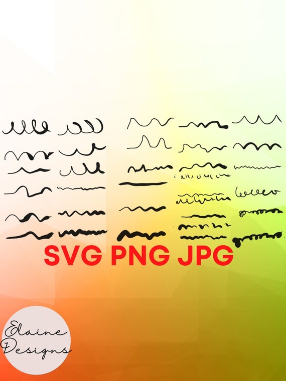 Thick Wavy Line Clip Art