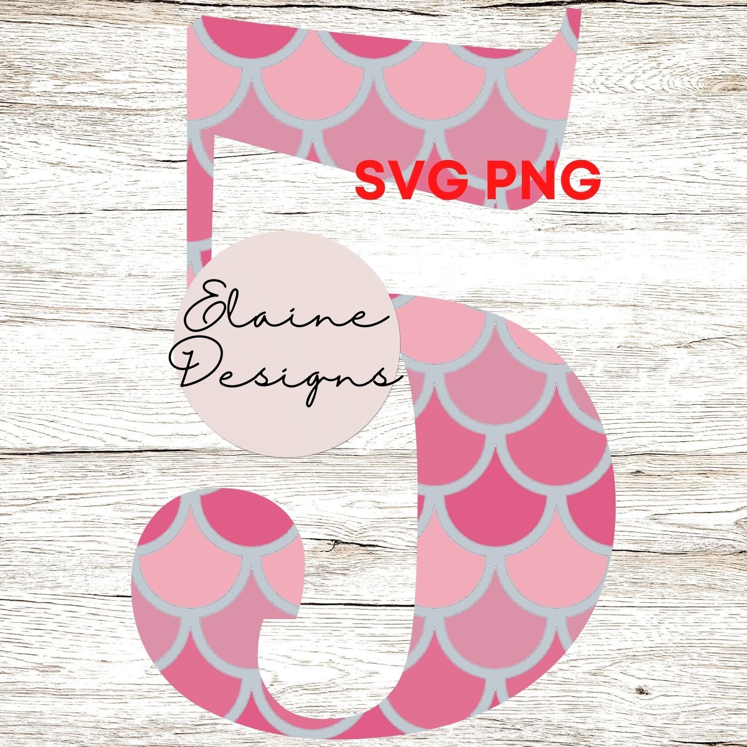 Mermaid Numbers Pink Mermaid Scales Mermaid Birthday Numbers Pink ...