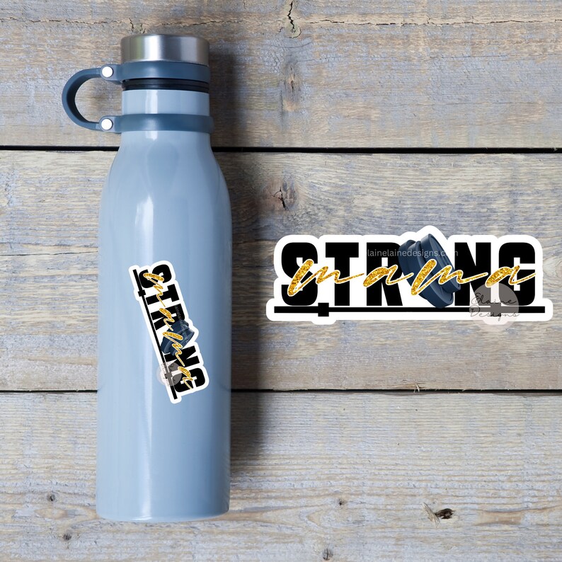 Crossfit Sticker, Strong Mama Sticker, Strong Mommy, Girl Weightlifting ...