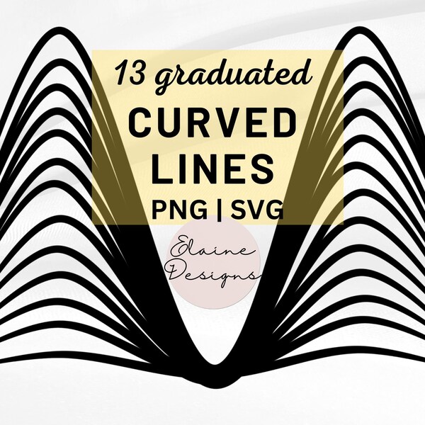Curve Line Art - Etsy