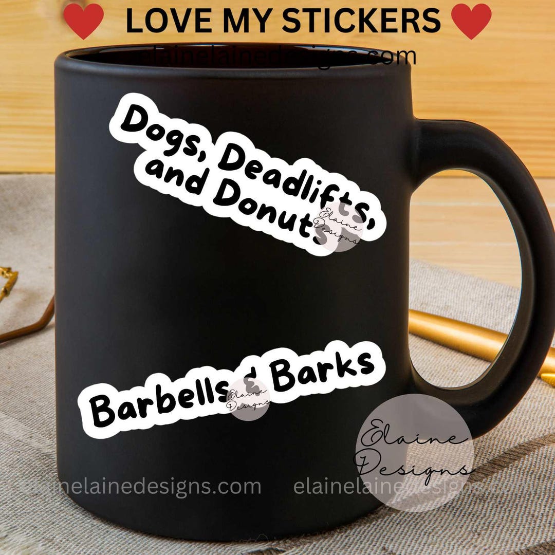Hyrox Stickers, Crossfit Stickers, Dog Stickers, Workout, Dog Lovers ...
