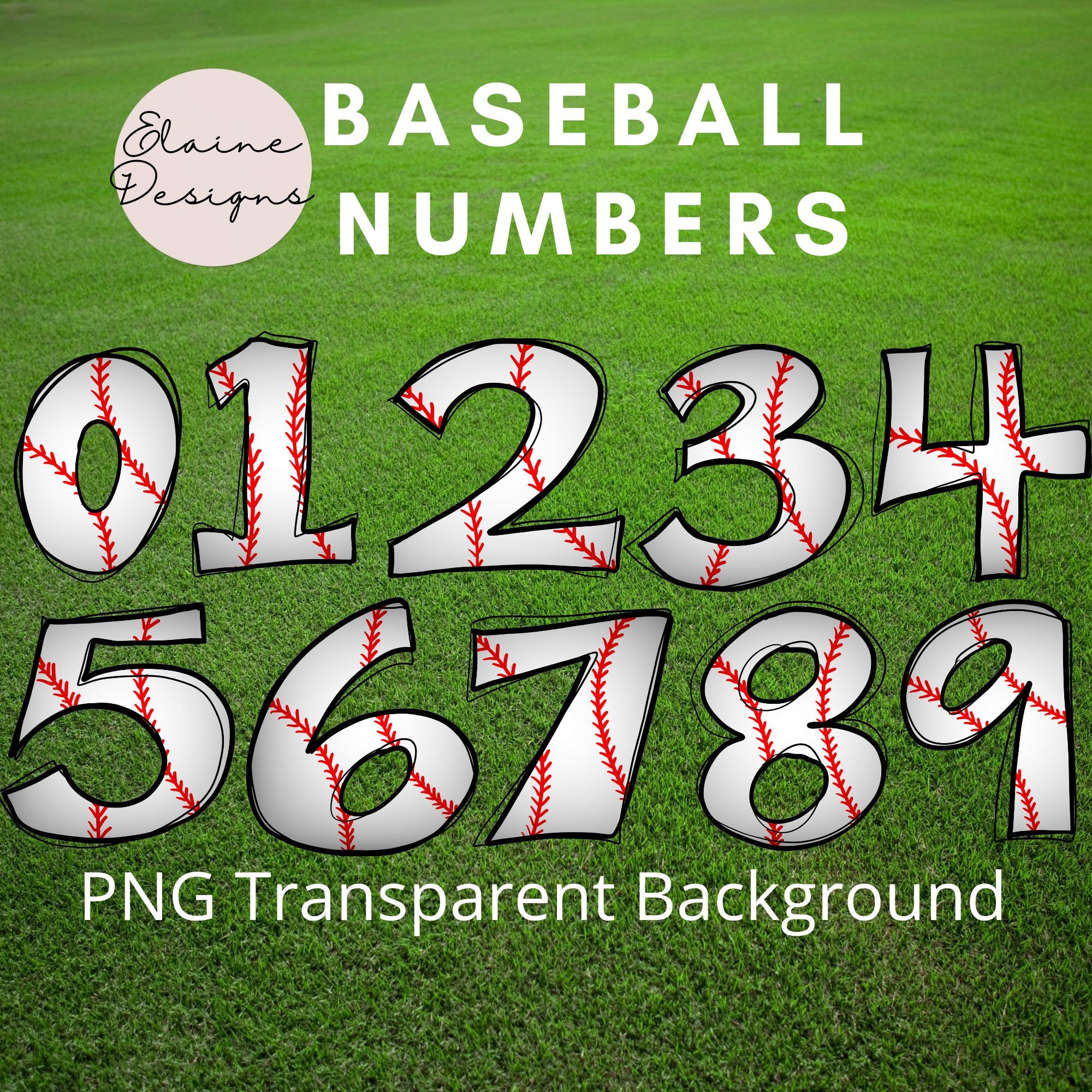 Baseball Numbers Png Softball Numbers Sports Number Varsity Number ...