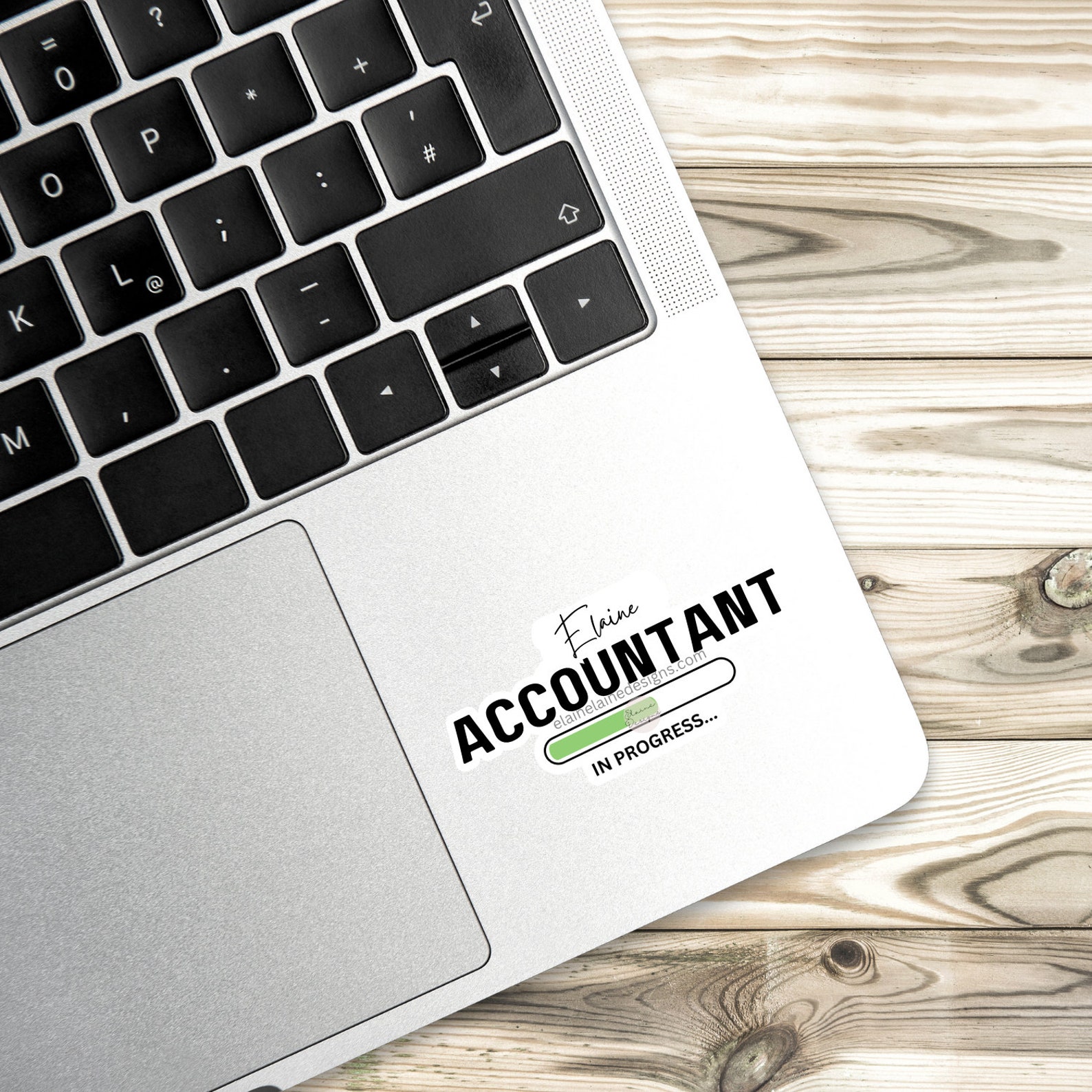 Accountant in Progress, Custom Accountant Sticker, Accountant Gift, New ...