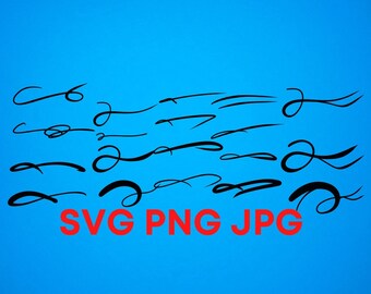 Loopy Lines Png - Etsy