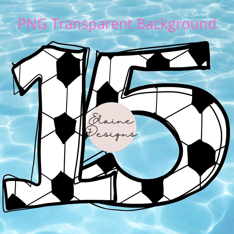 Soccer Numbers Png Football Numbers Sports Number Black White Number ...