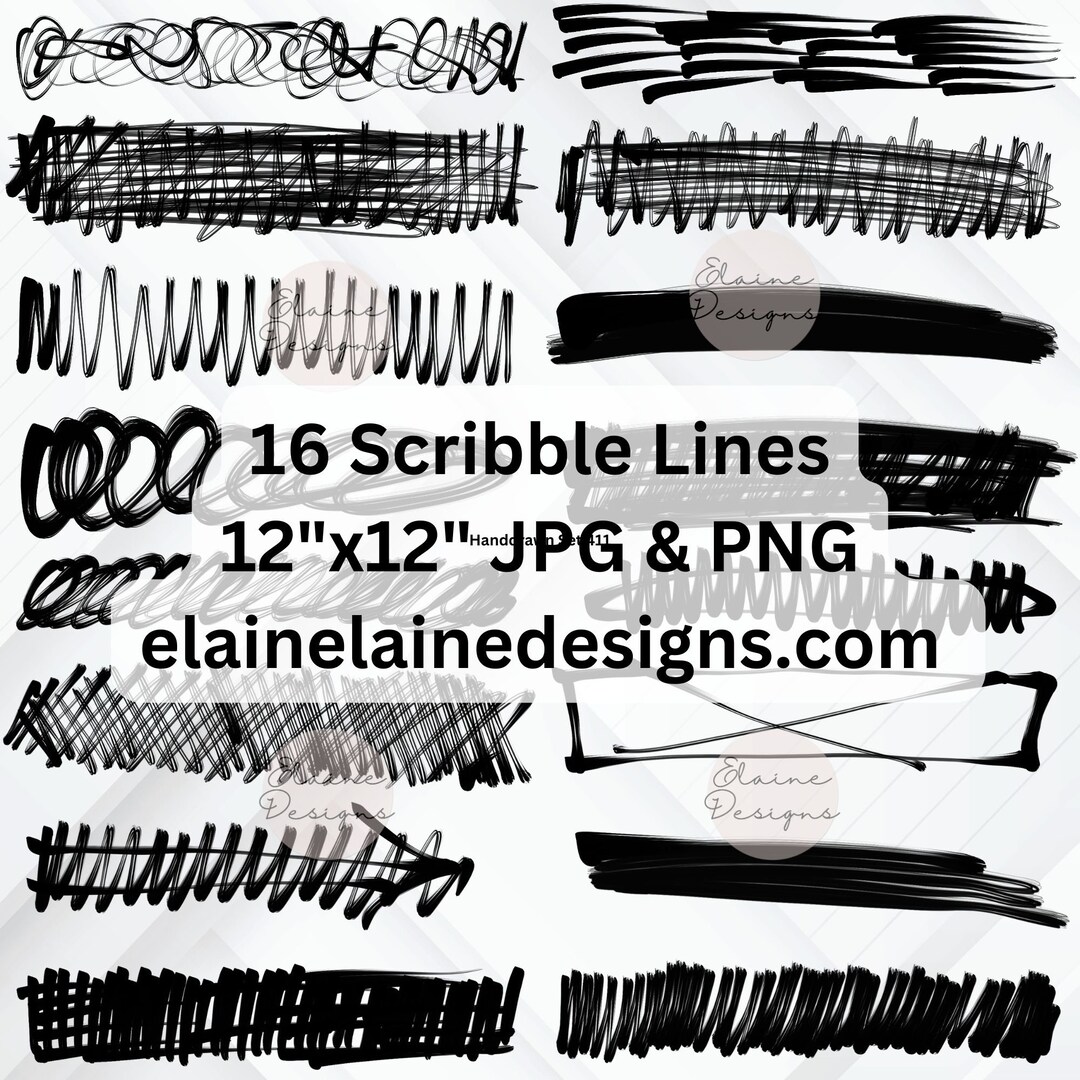Hand Drawn Underlines Handdrawn Cross Out Line Mark Out Lines Wrong ...