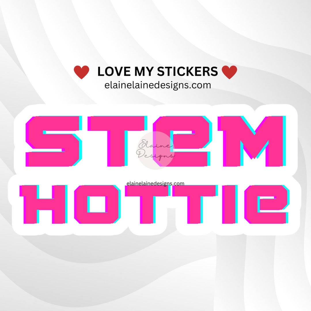 Stem Sticker, Girls in Stem, Women in Stem, Stem Babe, Science ...