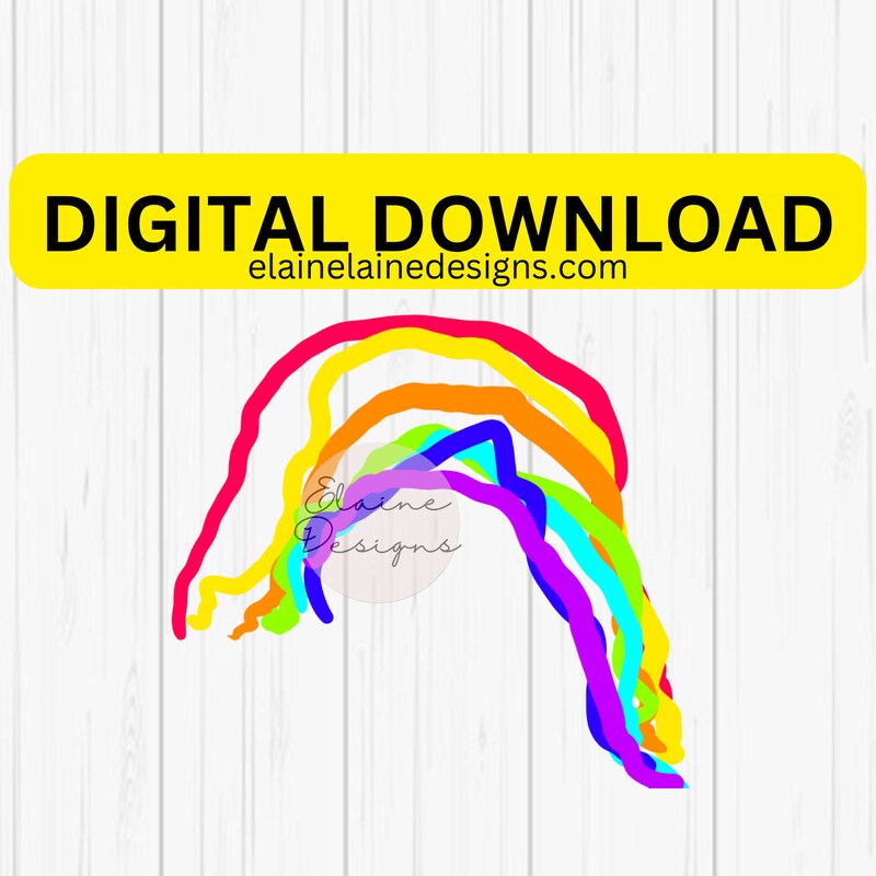 Rainbow Scratch Art - Etsy