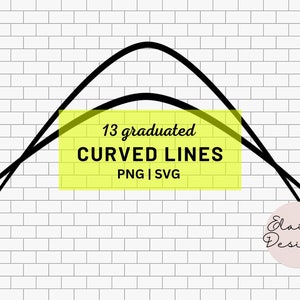 Curved Lines Svg Graduated Curved Lines Png Curve Line Hill Mountain ...