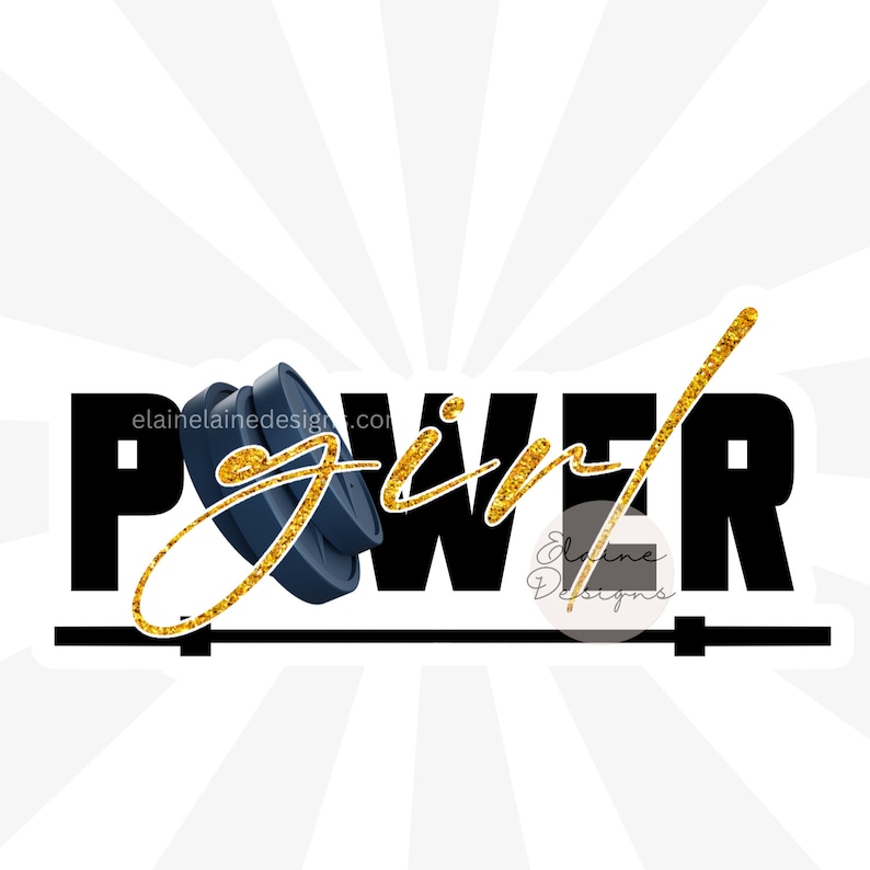 Crossfit Sticker, Girl Power Sticker, Girl Lift Sticker, Girl ...