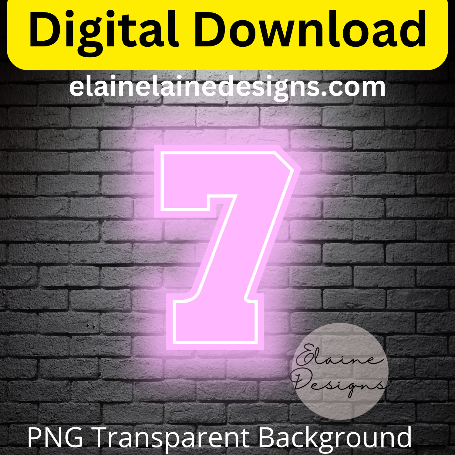 Neon Numbers PNG, Printable Numbers, Neon Numbers, Fluorescent Numbers ...