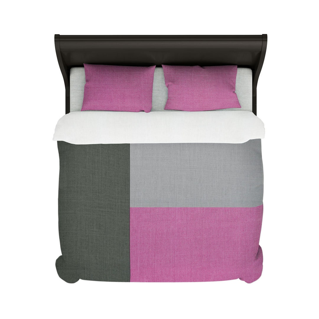 Colorblock Bed Duvet Cover Bed Cover Duvet Cover Bedroom - Etsy