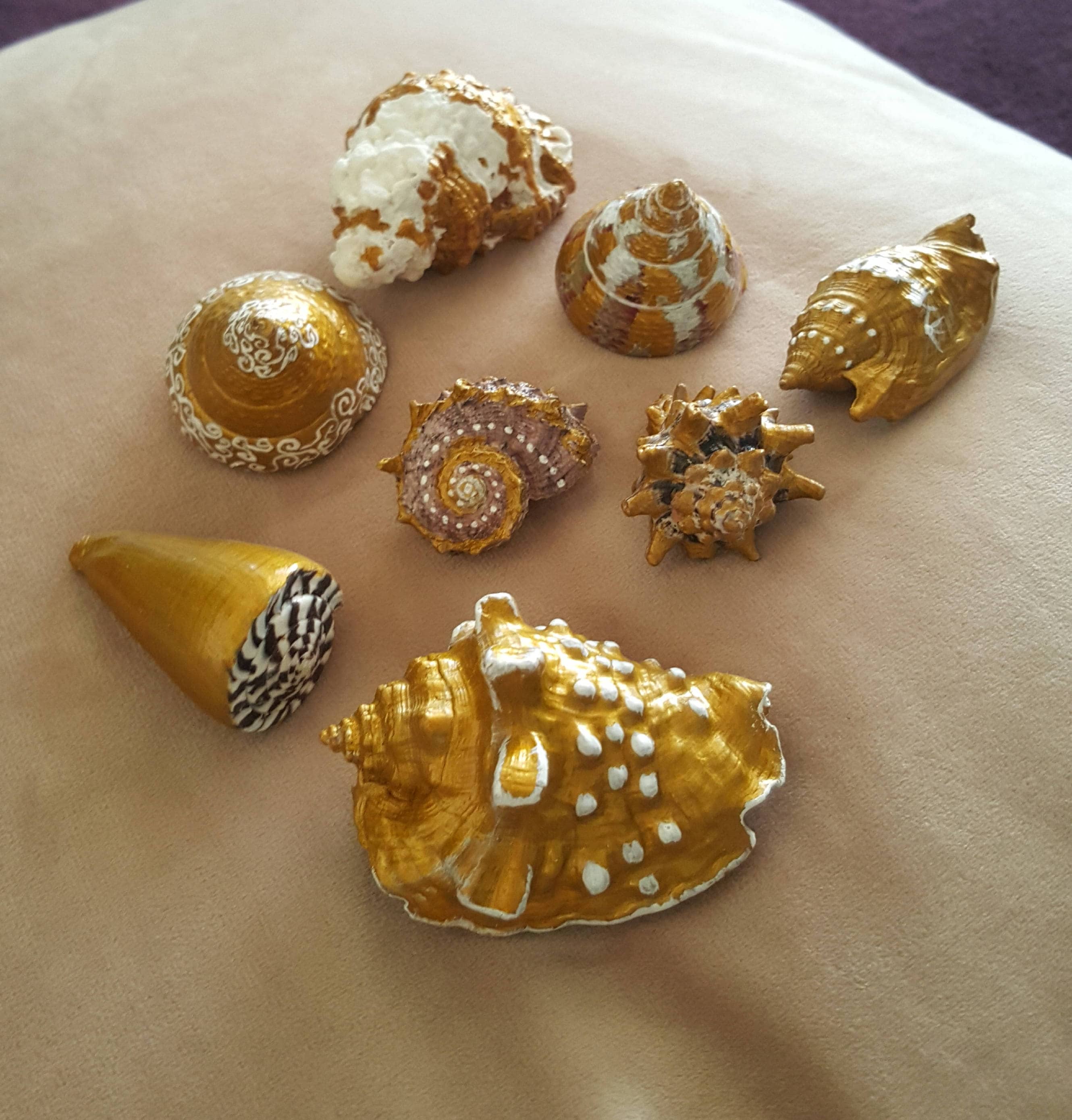 Beautiful Hand Painted Sea Shells Wedding Favours/ Decorations. - Etsy ...