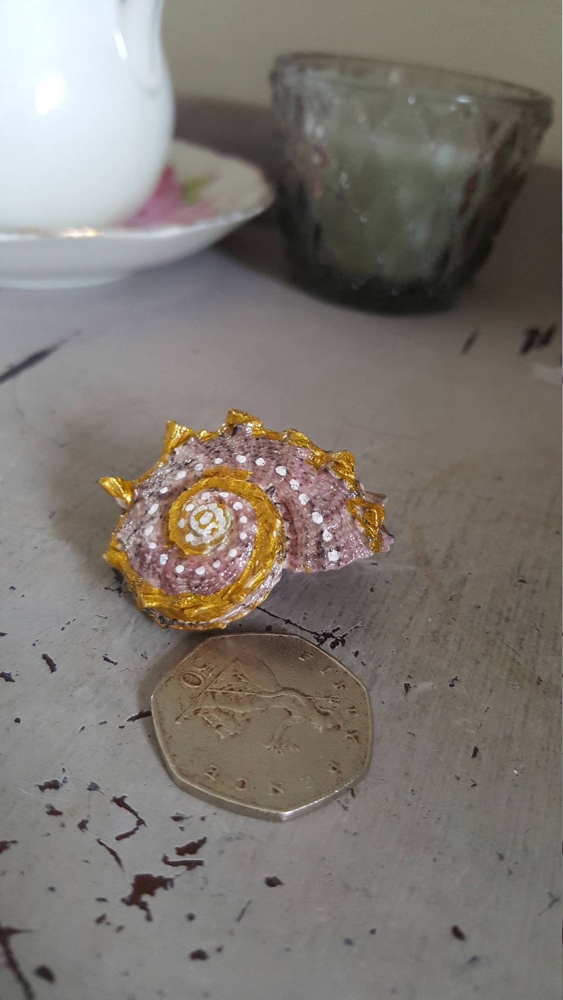 Beautiful Hand Painted Sea Shells Wedding Favours/ | Etsy