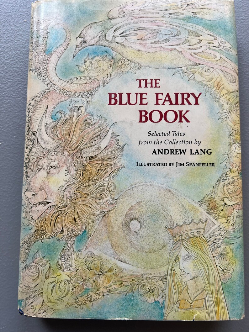 Vintage the Blue Fairy Book - Etsy
