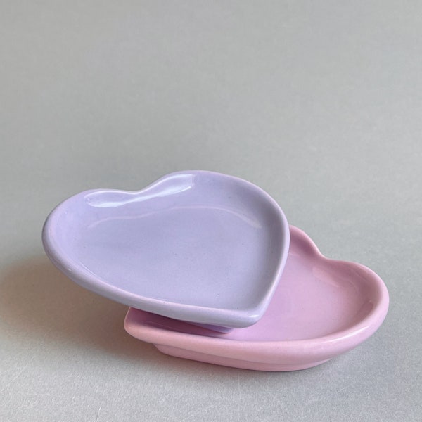 Ceramic Heart Dish - Etsy