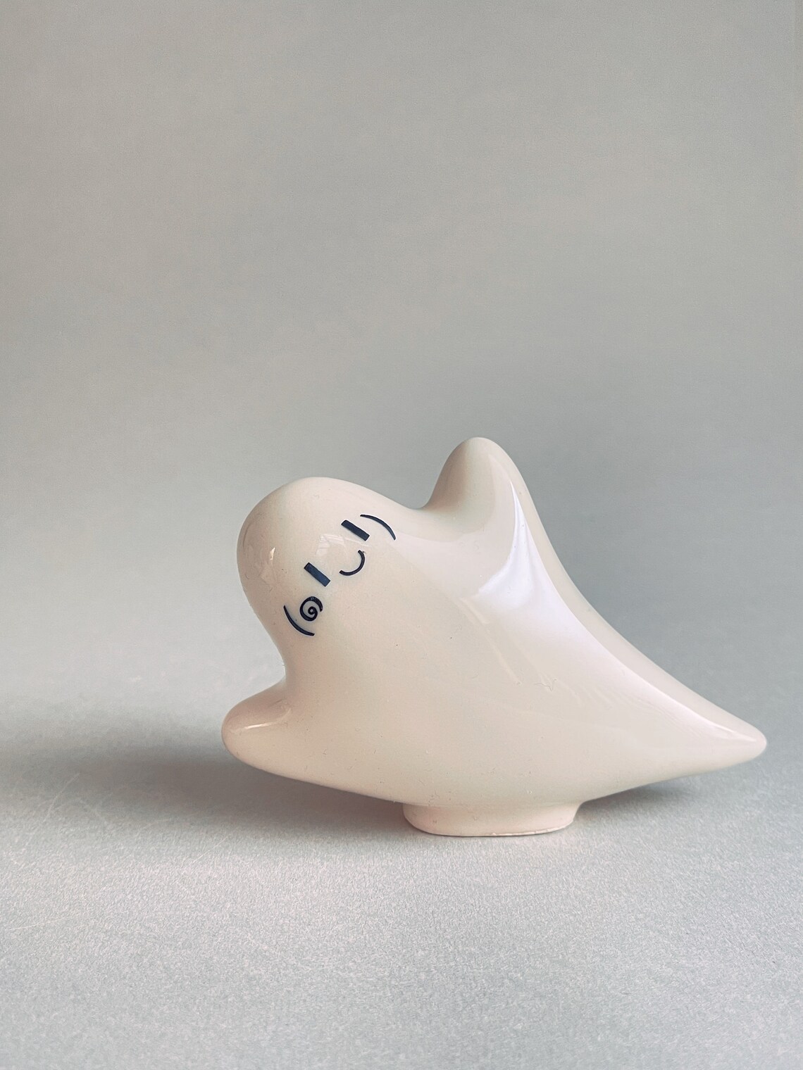 Digi Ghost Home Decor Handmade Ceramic Ghost Figurine - Etsy