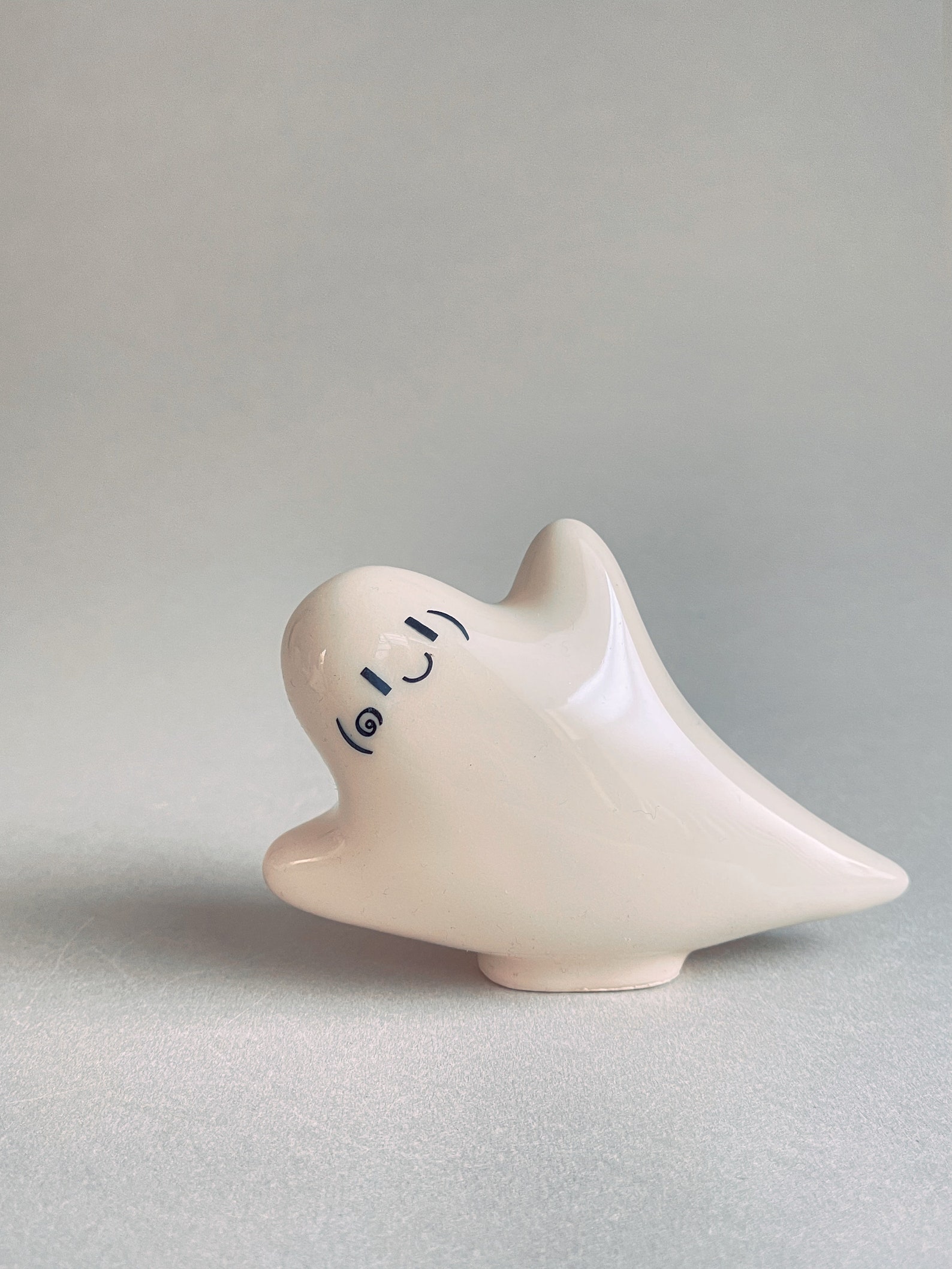 Digi Ghost Home Decor Handmade Ceramic Ghost Figurine - Etsy