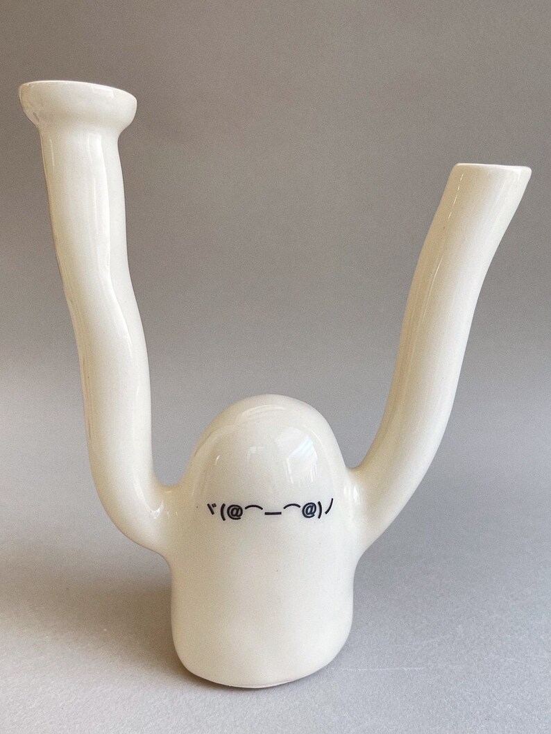 Ghost Ceramic Pipe Cute Ceramic Handmade Colorful Pipes - Etsy