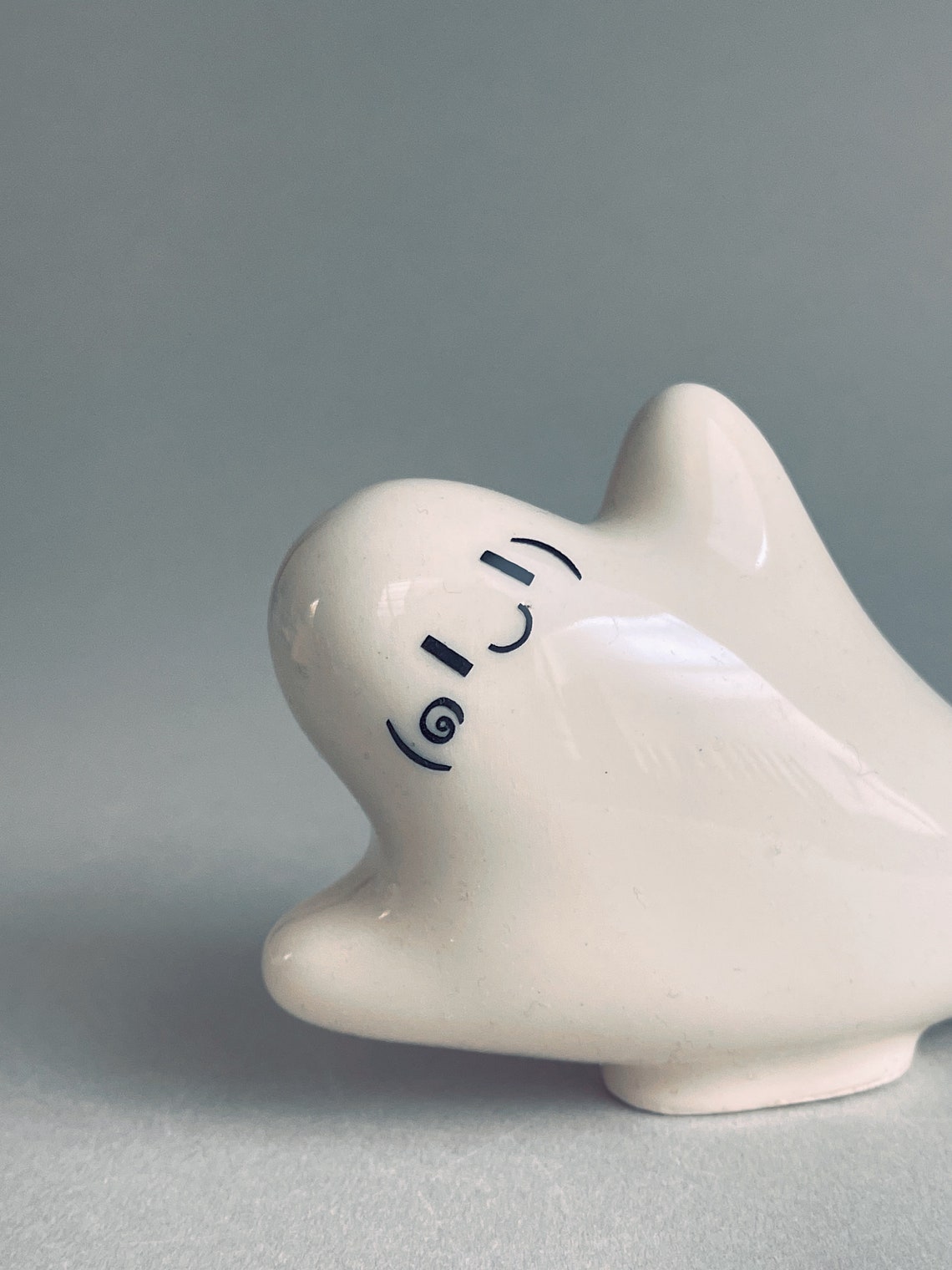 Digi Ghost Home Decor Handmade Ceramic Ghost Figurine - Etsy