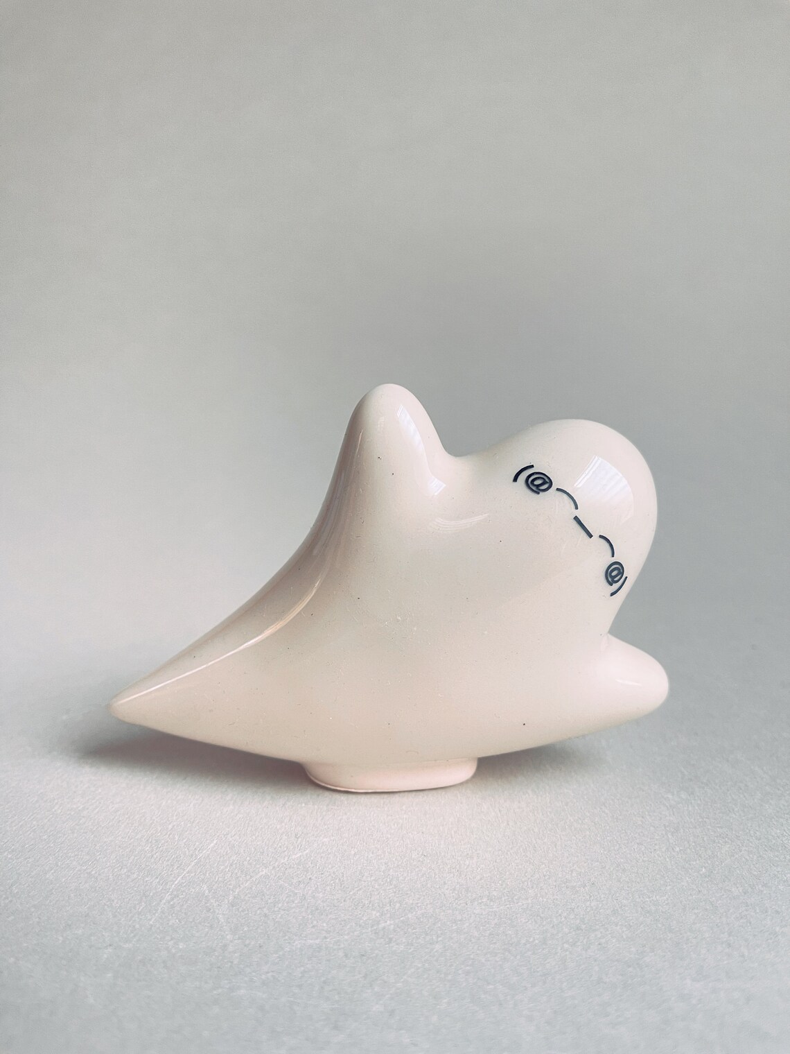 Digi Ghost Home Decor Handmade Ceramic Ghost Figurine - Etsy