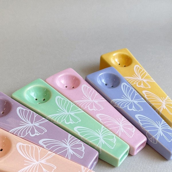 Ceramic Hand Pipes - Etsy