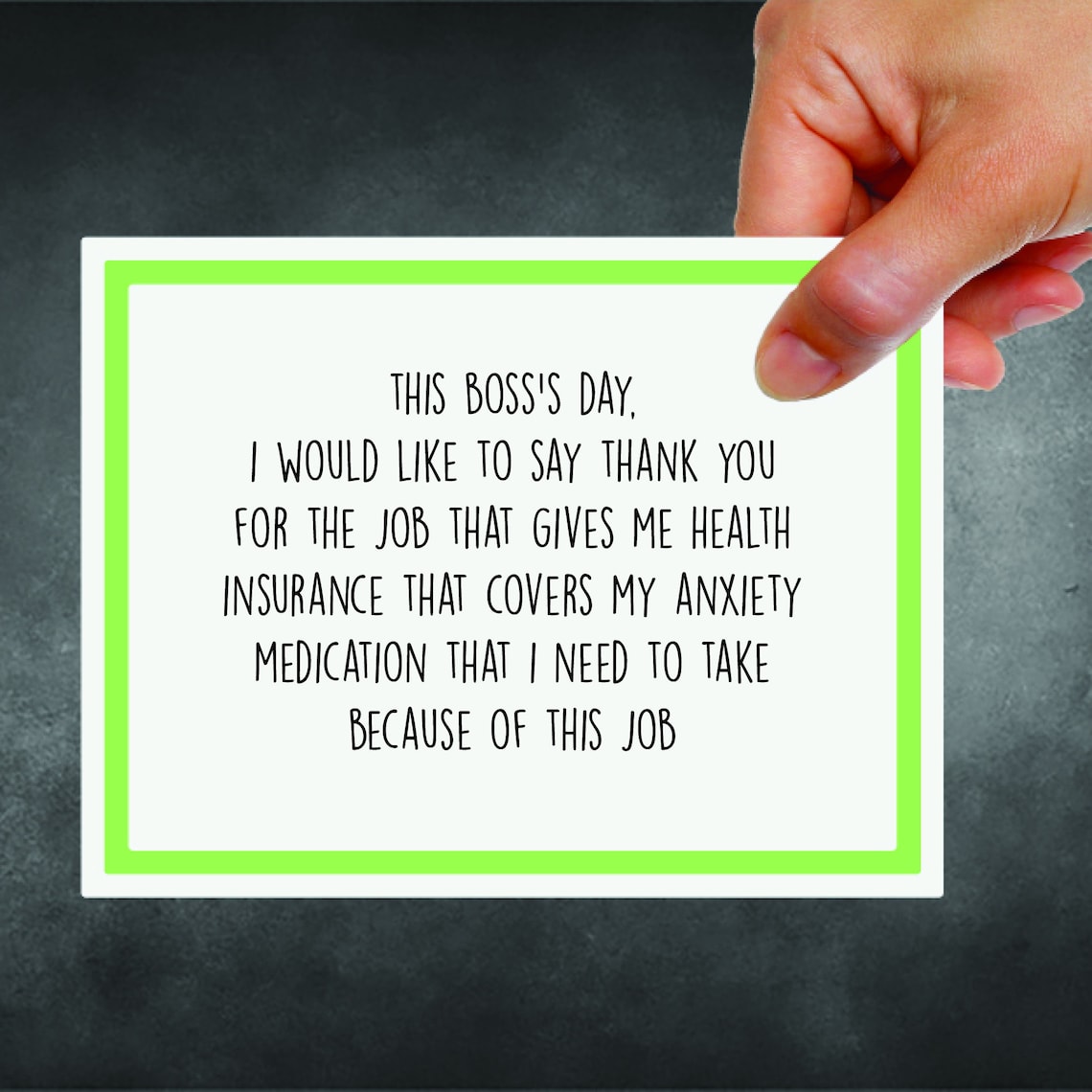 Bosss Day Card Etsy