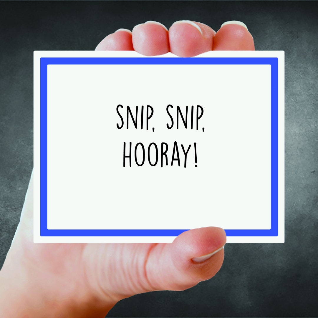 Snip Snip Vasectomy Card - Etsy