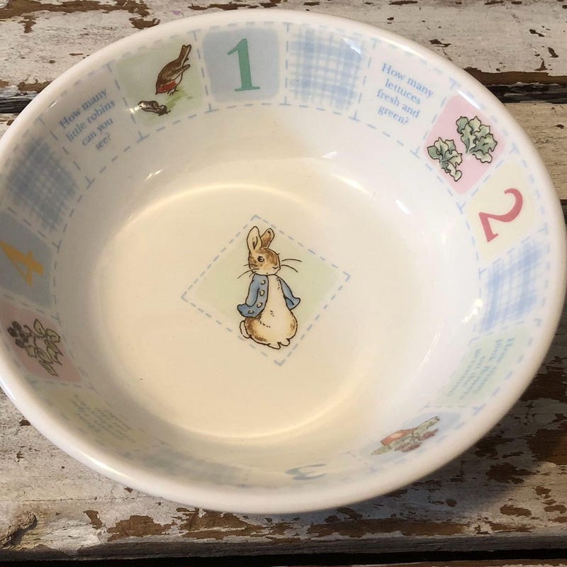 Rabbit Bowl - Etsy