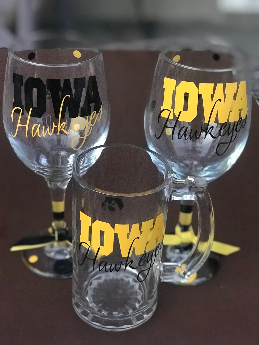 Iowa Hawkeyes..bar Glass Sports, Football, Go HAWKS, Hawks Gifts, IOWA ...