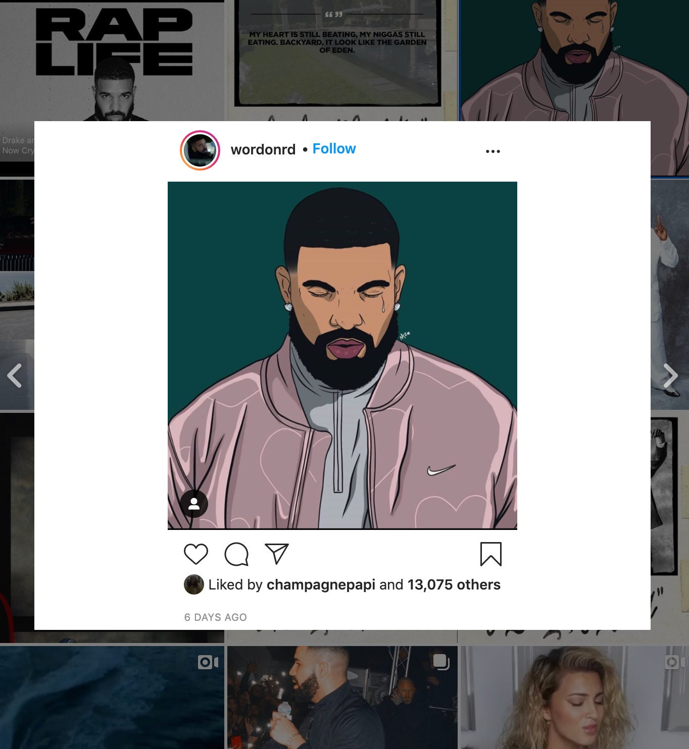 Drake baby Laugh Now Cry Later A4 Art Print - Etsy