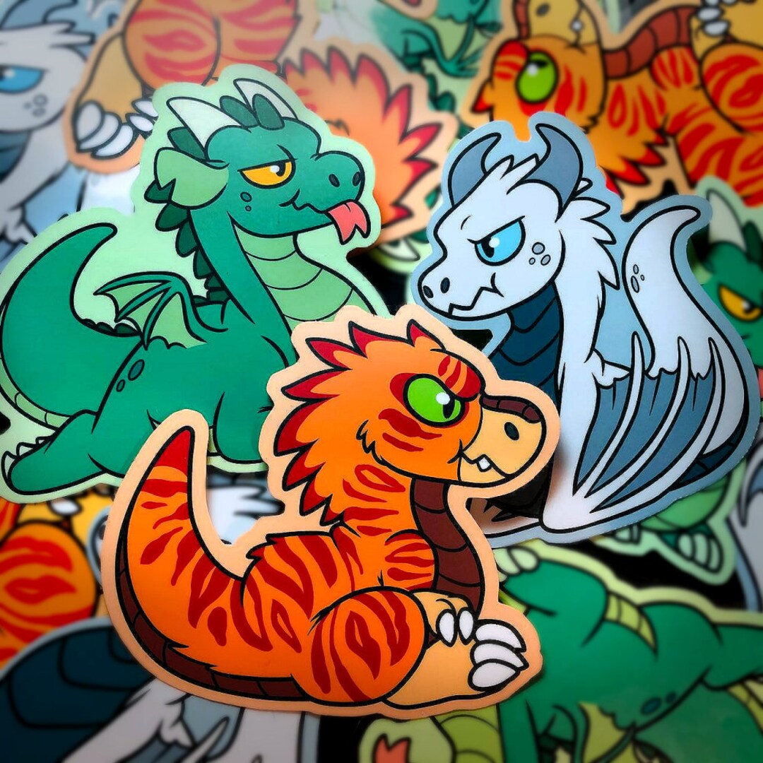 Chumby Baby Beasts Sticker Set - Etsy