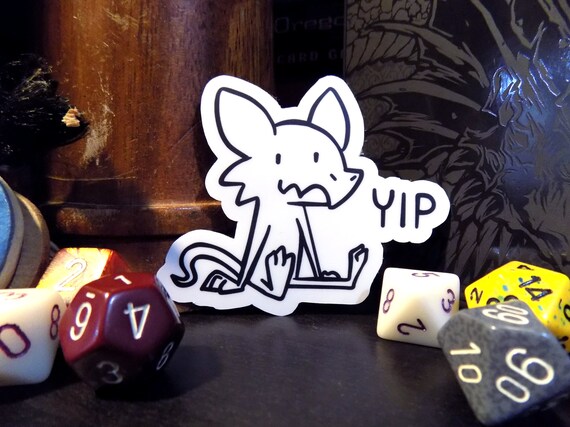 YIP Vinyl Sticker | Etsy