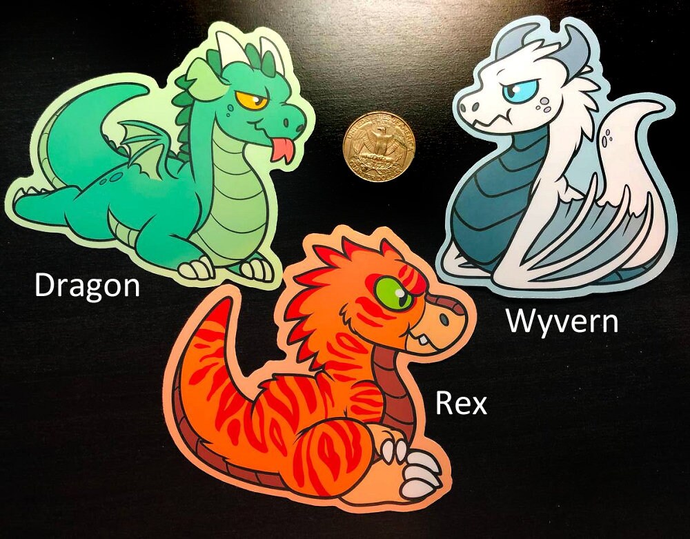 Chumby Baby Beasts Sticker Set | Etsy