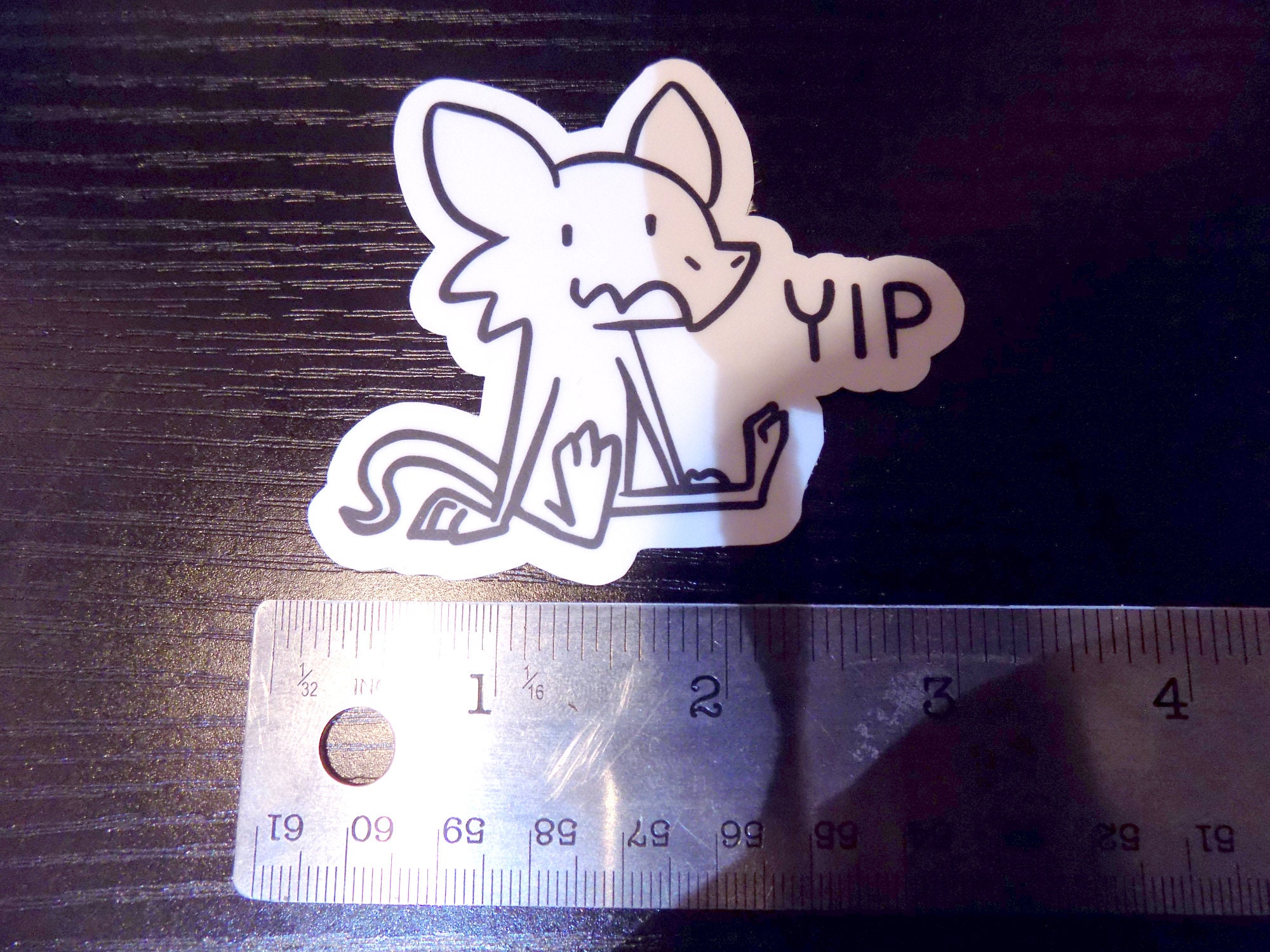 YIP Vinyl Sticker - Etsy