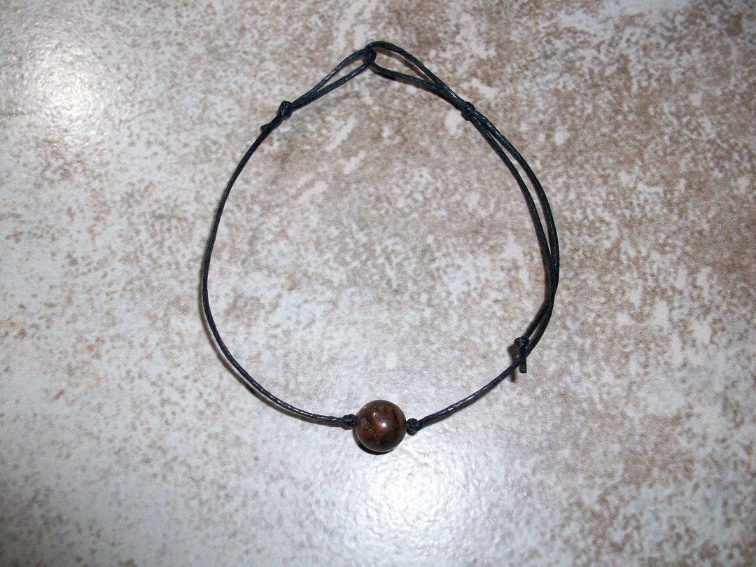 Astrophyllite 8mm Single Bead Stackable Knotted Bracelet ( 7 - 8 1/2 ...