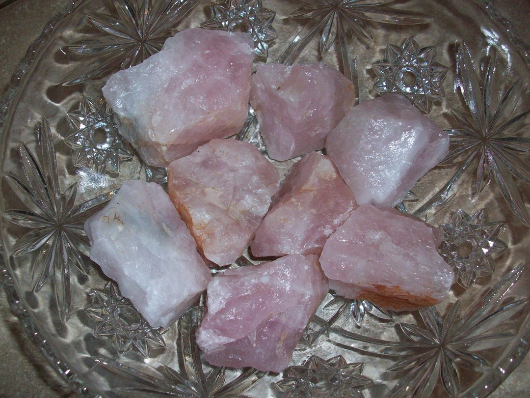 Rose Quartz Extra Large Raw Crystal - Etsy