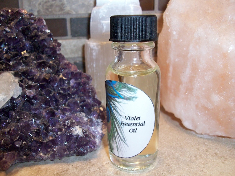 Violet Essential Oil Blend 1/2 Oz Bottle - Etsy