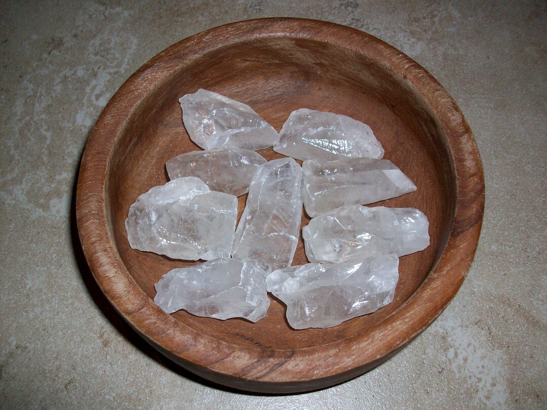Ice Clear Calcite Raw Crystals - Etsy
