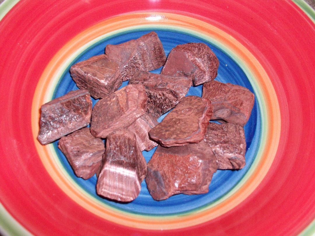 Red Tiger's Eye Raw Crystals - Etsy