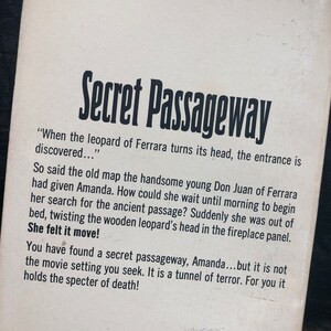 Gothic Romance, the Secret of Castle Ferrara by Caroline Farr, 1970, PB ...