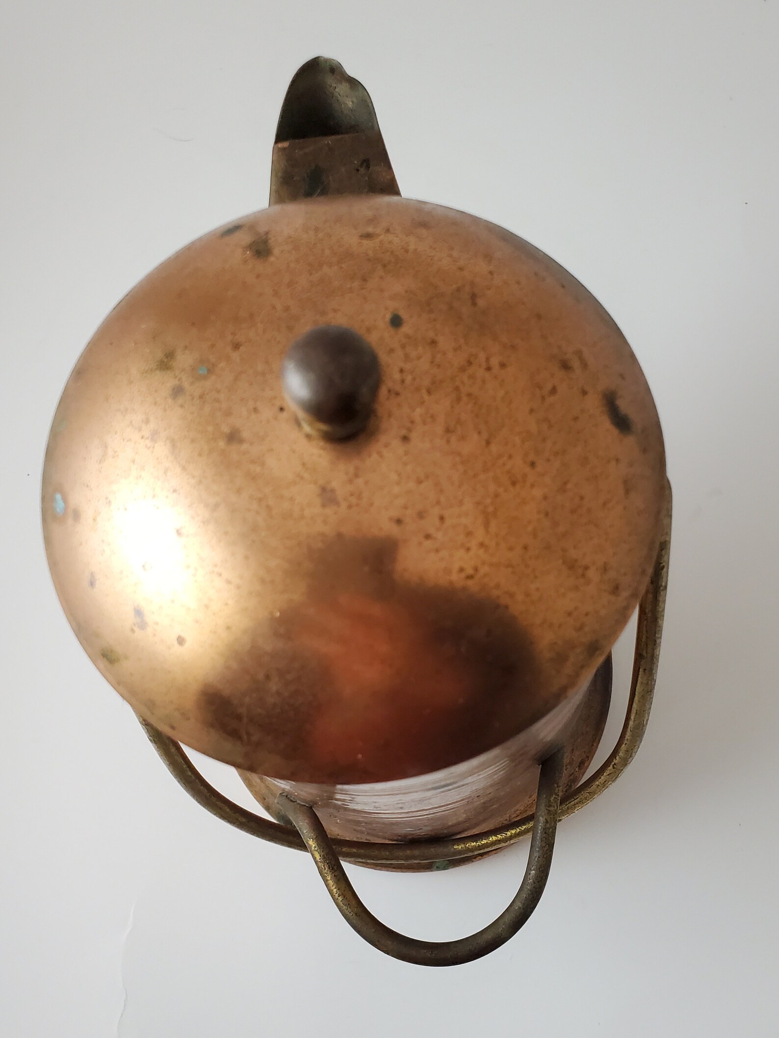 Copper and Brass Over Aluminum Teapot Made in Korea - Etsy