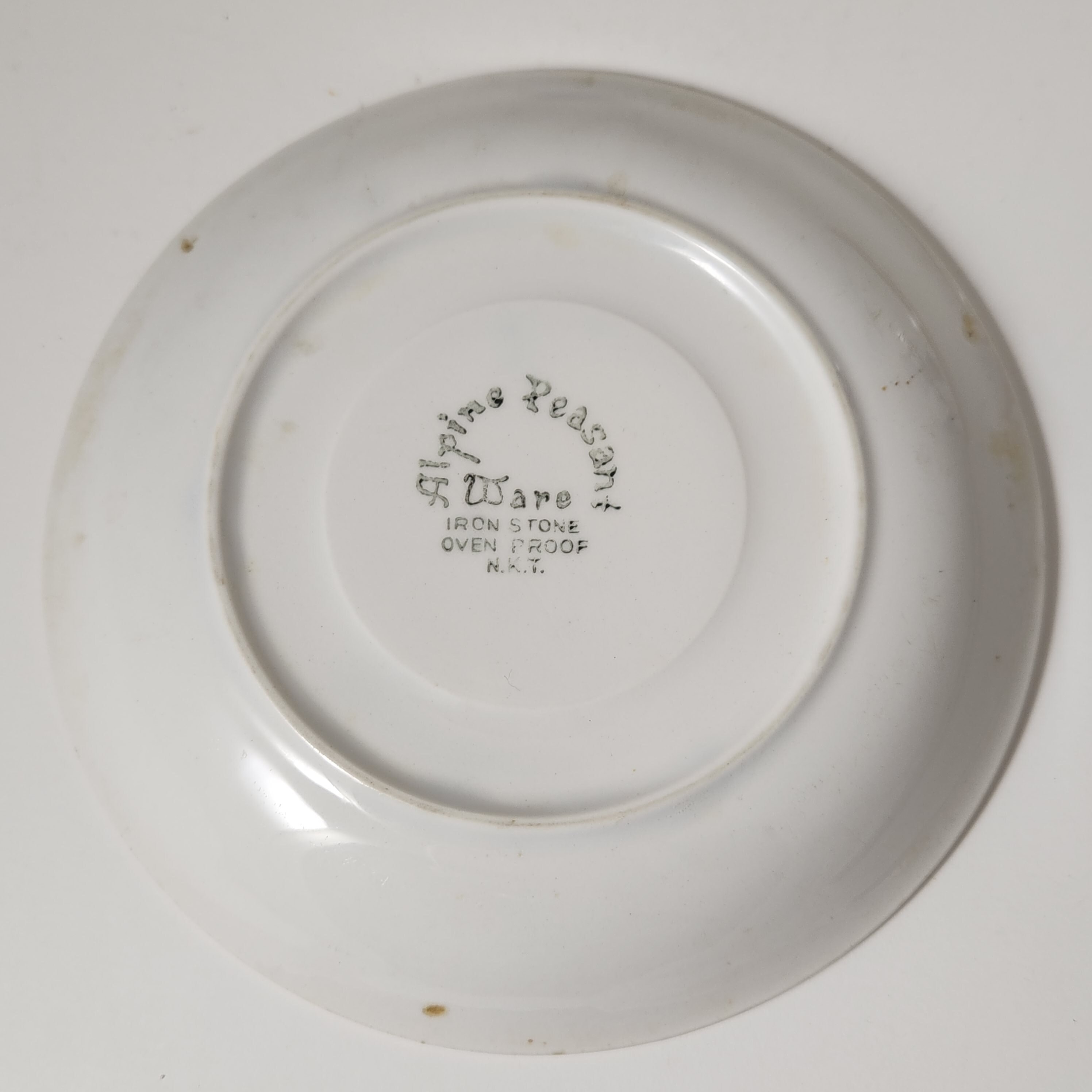 Alpine Peasant Ware Teacup and Saucer Set Dancing Pair, Made in Germany ...