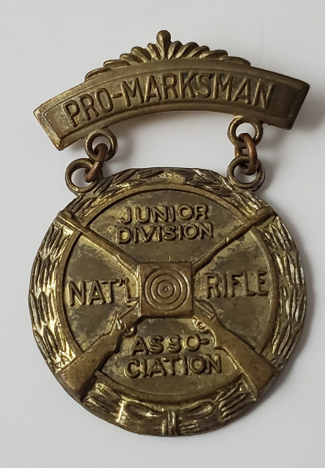 NRA Pro Marksman Junior Division Medal Levens Mfg Attleboro, Mass - Etsy