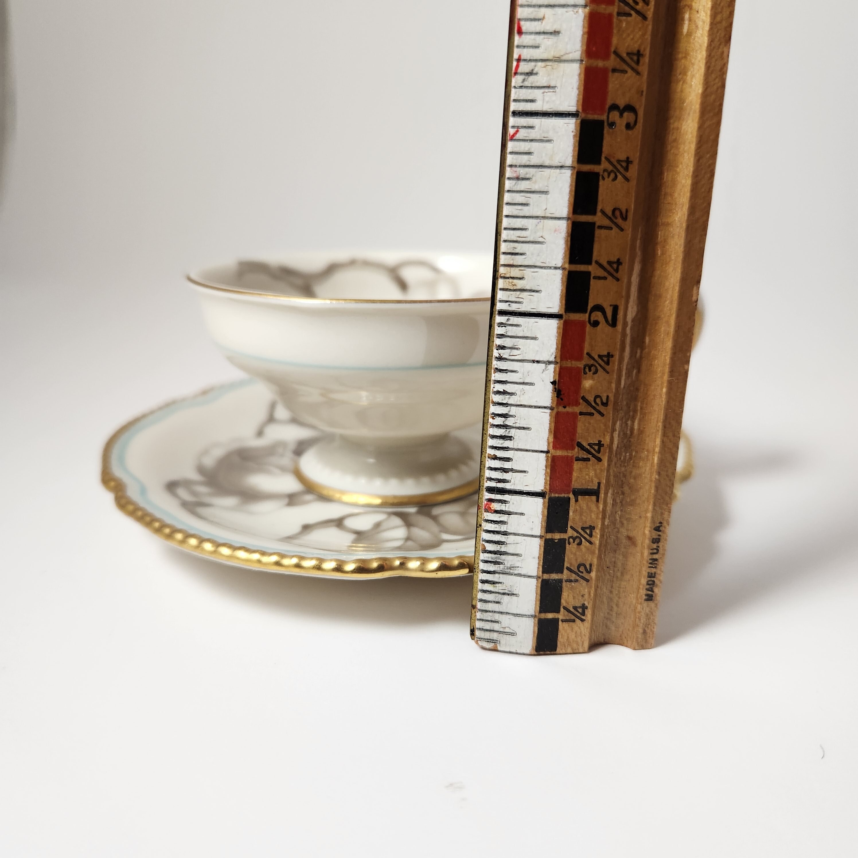 Castleton Gloria Flower Pattern Demitasse Cup W/ Saucer Made in USA - Etsy