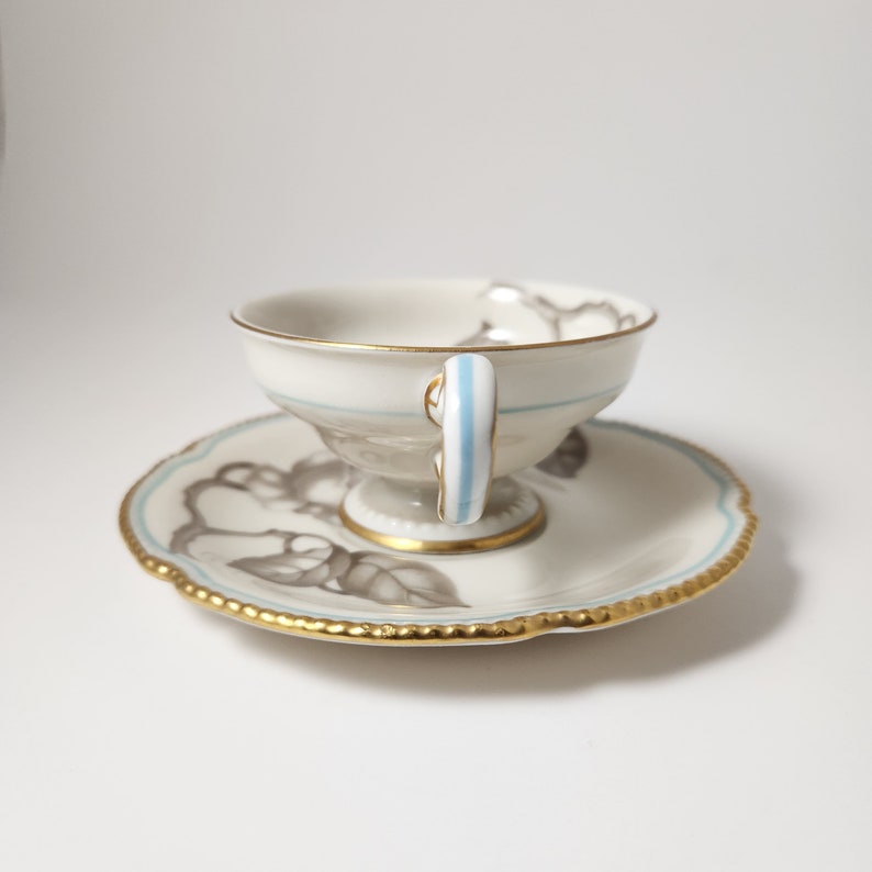 Castleton Gloria Flower Pattern Demitasse Cup W/ Saucer Made in USA - Etsy