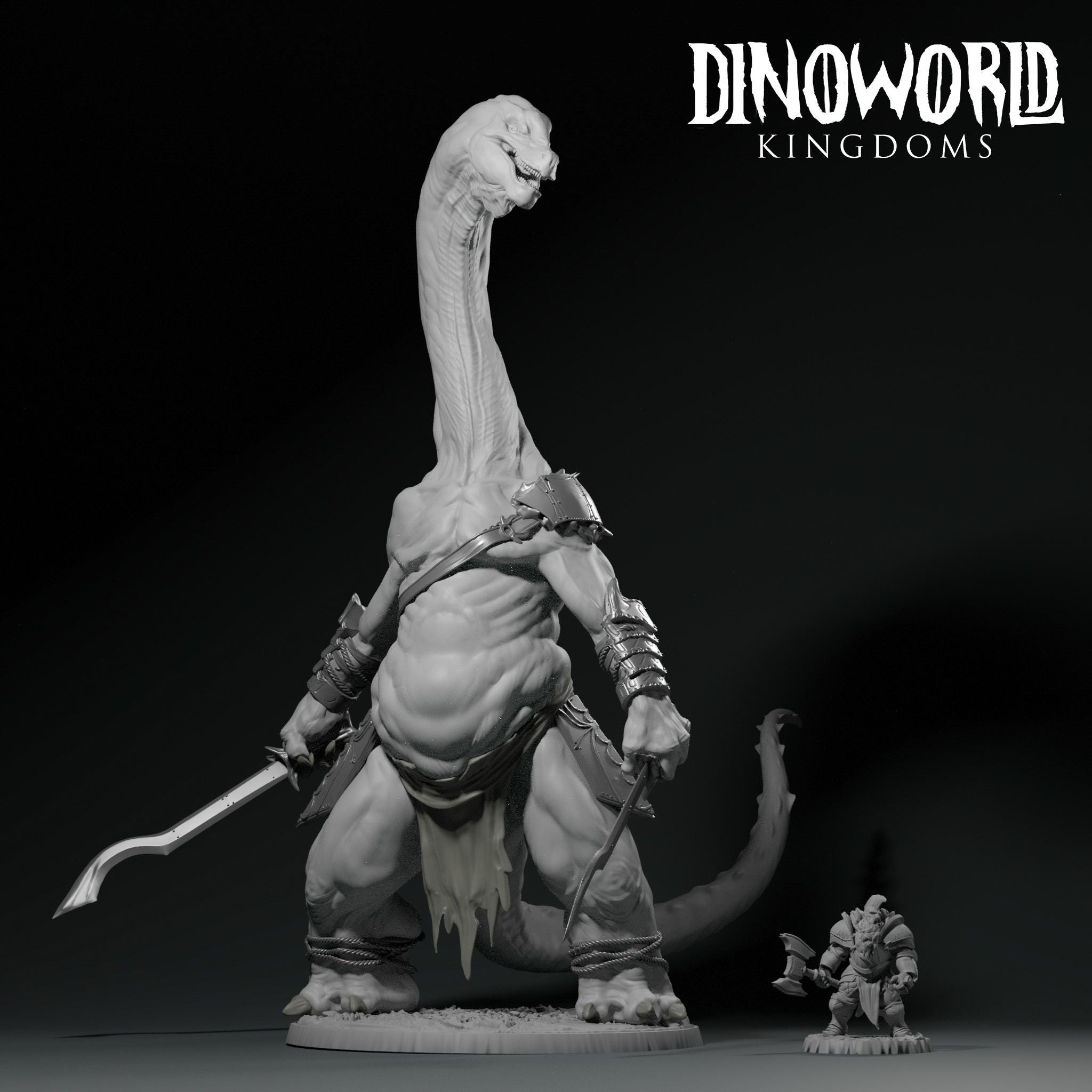 Camarasaurus Demigod by Dinoworld Kingdoms | Unpainted | Print on Demand | Use Code FREESHIP50 ...