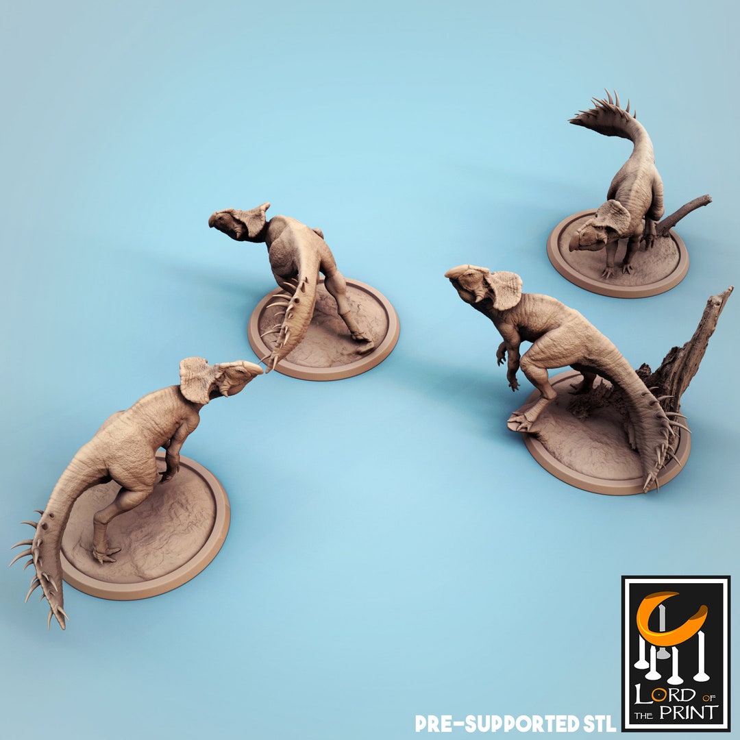 Protoceratops by Rescale Miniatures | Unpainted | Print on Demand | Use Code FREESHIP50 - Etsy