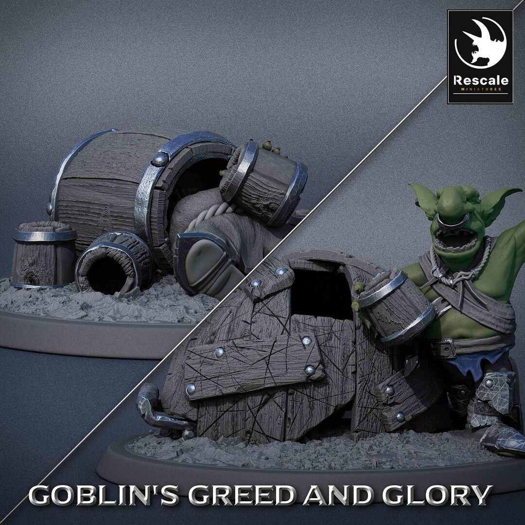 Goblin Infantry Special Units by Rescale Miniatures | Unpainted | Print ...