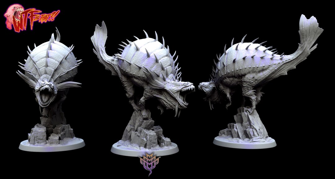 Gangly Puffer by Mini Monster Mayhem | Unpainted | Print on Demand ...